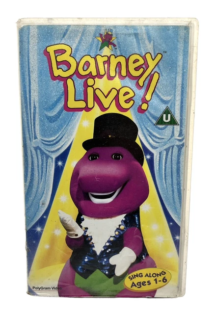 BARNEY - LIVE In New York City (VHS, 1995) £4.99 - PicClick UK