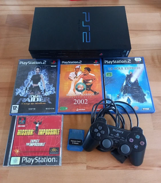 CONSOLE JEU VIDÉO Ps2 Scph 30004 sony playstation + 3 jeux ps2 1 ps1 EUR 48,00 - PicClick FR