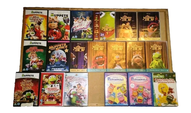 THE MUPPETS/MUPPET SHOW/SESAME Street/Jim Henson's Pajanimals DVD ...