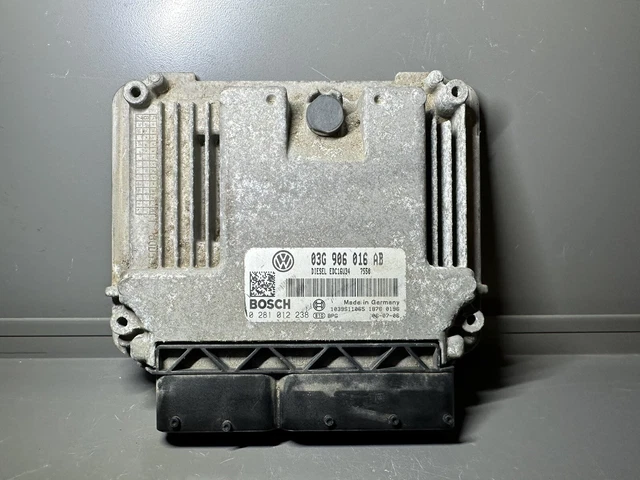 VW MK5 JETTA TDI Engine Control Unit ECU 03G906016AB Module BRM (2005 ...