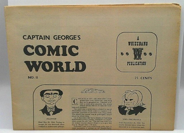 CAPTAIN GEORGE'S COMIC World #11 Dick Tracy Chester Gould £7.81 ...