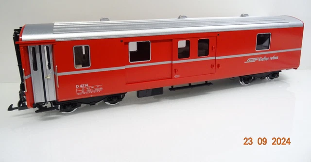 LGB SPUR G 30690 Schweiz Gepäckwagen der RhB in OVP LE6072 EUR 269,99 - PicClick DE
