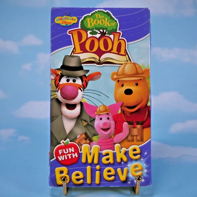 THE BOOK OF Pooh - VHS Tape - Fun With Make Believe - Disney Winnie the ...