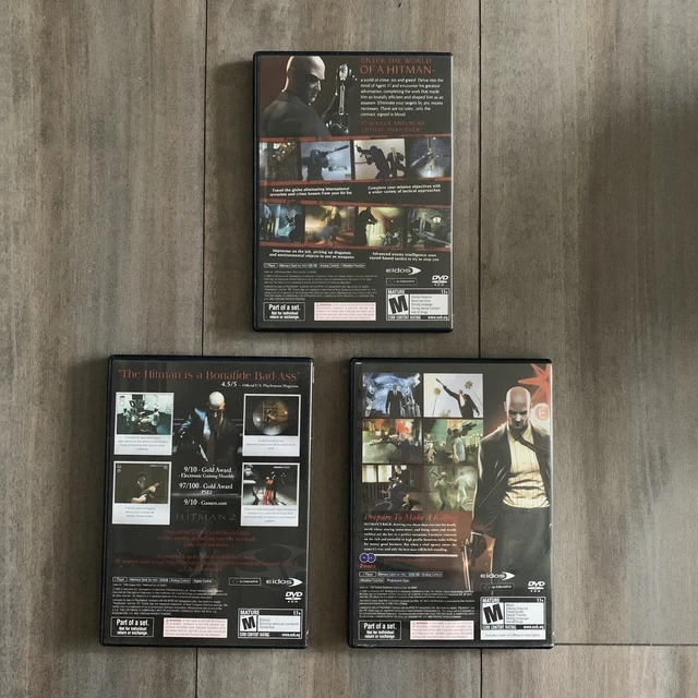 PS2 PLAYSTATION 2 Hitman Trilogy Game Lot Bundle CIB TESTED $35.78 ...