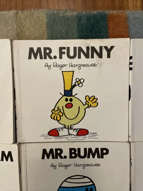 MR MEN BOOK X 9 Bundle Collection Mr Bump Happy Dizzy Worry Quiet £14.99 - PicClick UK