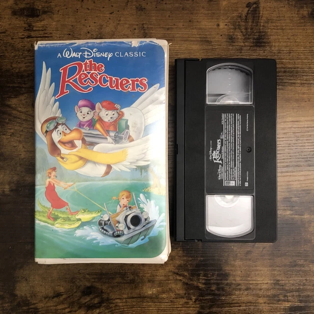 THE RESCUERS A Walt Disney Classic VHS Tape Black Diamond £4.47 ...