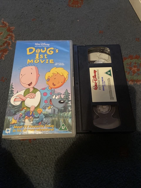 RARE 1990'S WALT DISNEY Doug's 1st Movie VHS/Tape Retro Animated £29.99 ...