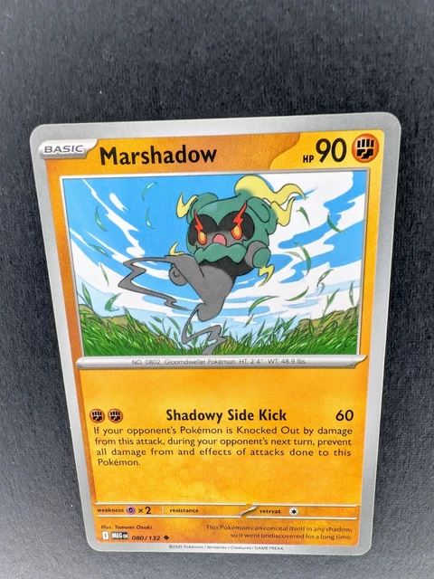 🔷 MARSHADOW 080/132 🔷 Pokémon Mega Evolution 2025 - Uncommon NM $1.29 ...