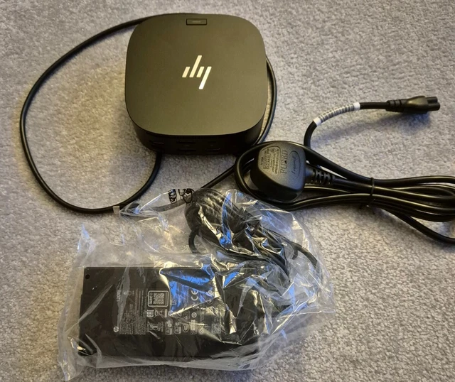 HP USB-C DOCK G5 docking station + Orignal 120w PSU £70.00 - PicClick UK