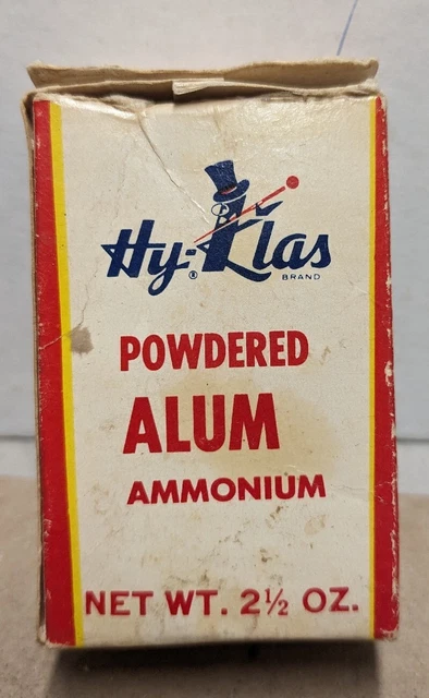 VINTAGE HY-KLAS GROCERY Alum Cardboard Spice Box Beaty Grocery Co St ...