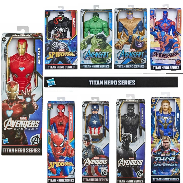COMPLETE MARVEL TITAN Hero Series Avengers Hasbro Action Figures - 12 ...