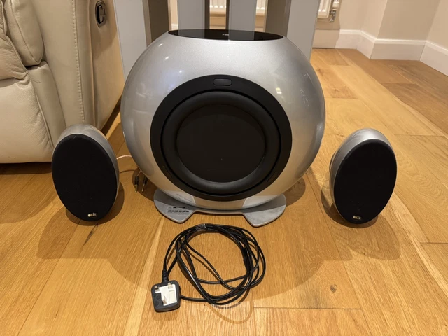 KEF 3001 EGG Speakers And Sub £21.50 - PicClick UK