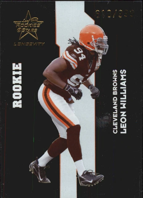2006 R&S CARTE cible longévité #141 Leon Williams recrue football EUR 2 ...