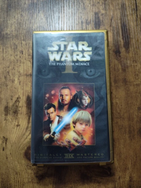 STAR WARS EPISODE I: The Phantom Menace (VHS, 2000) Clamshell Collectors Edition £7.98 - PicClick UK