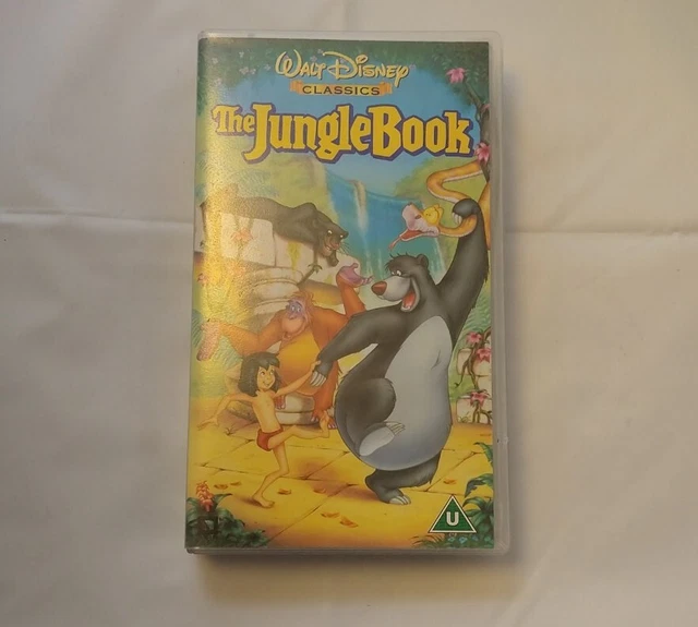 WALT DISNEY CLASSICS The Jungle Book On VHS Video Cassette Tape EUR 7 ...
