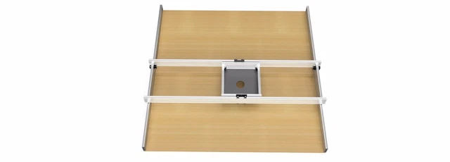 ROUTER SURFACING JIG Sled Linear Rail Router Milling EUR 649,59 ...