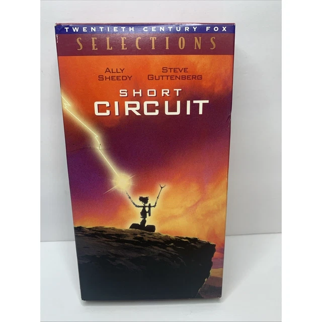 VINTAGE 1986 VHS SHORT CIRCUIT Movie & Promotional Insert "Club Fox ...