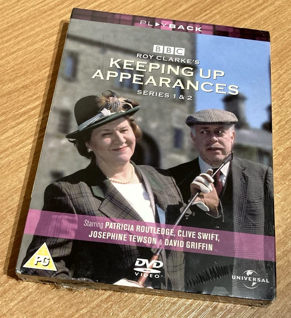 KEEPING UP APPEARANCES - Series 1 and 2 DVD BRAND NEW FACTORY SEALED R2 ...
