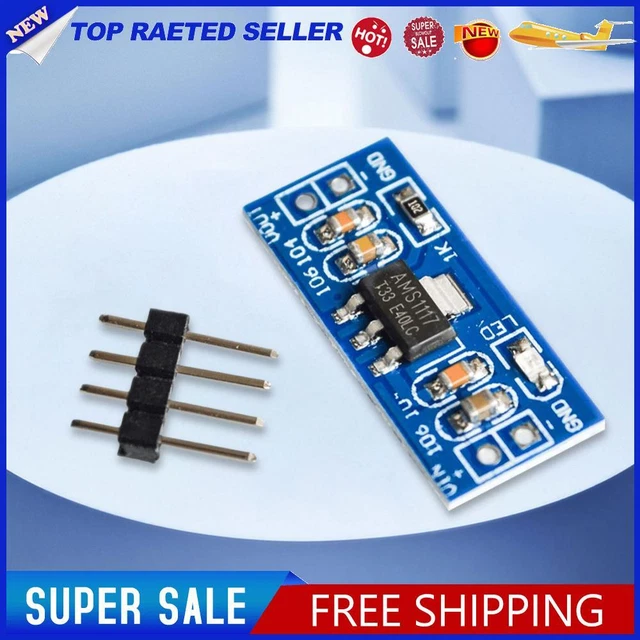 AMS1117 DC-DC STEP Down Converter 4 Pin DC Buck Power Supply Module for Arduino $9.12 - PicClick AU