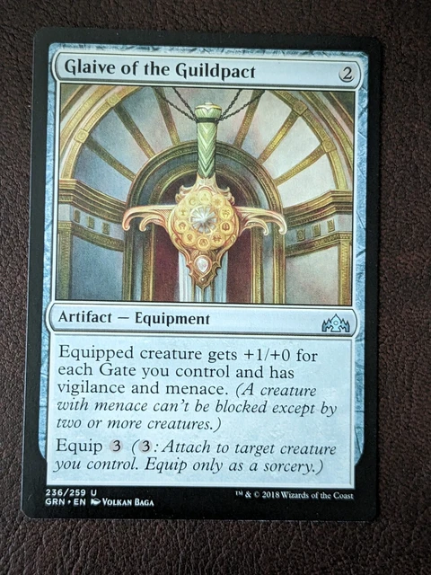 GLAIVE OF THE GUILDPACT - Jeu de cartes à collectionner MTG Magic The ...