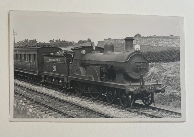 SOUTHERN RAILWAY LOCOMOTIVE Photograph - 217 B1 Class - A867 £3.50 ...