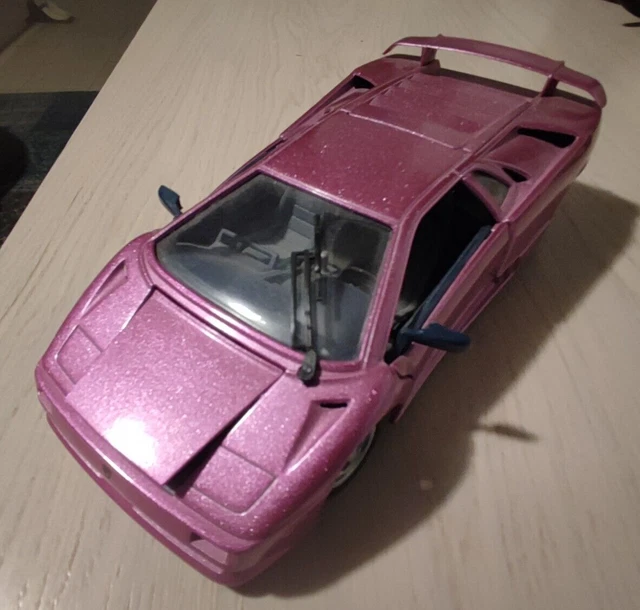 LAMBORGHINI DIABLO SE30 de 1994 au maisto shell 1/24 bon etat EUR 12,99 ...
