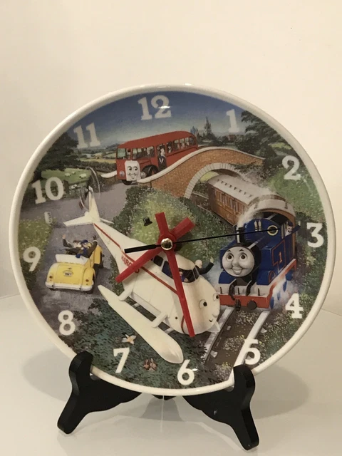 WEDGWOOD THOMAS THE Tank Engine & Friends Porcelain Ceramic Wall Clock ...