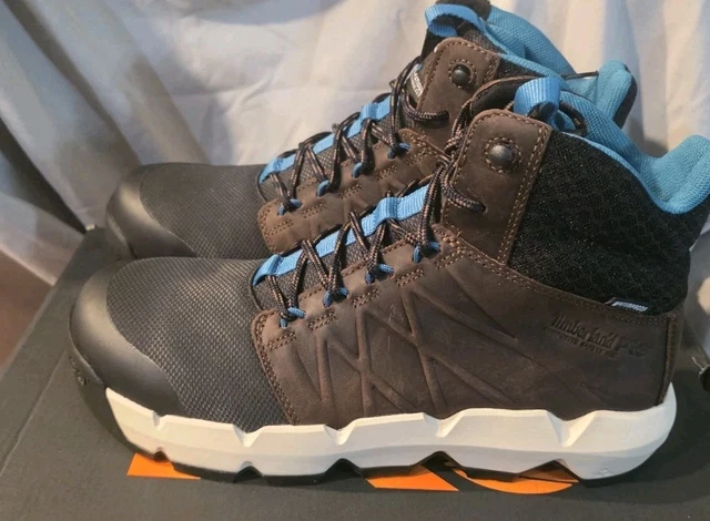 TIMBERLAND PRO MORPHIX 6" WP Comp-Toe Work Boot Brown Men Size 8.5 NWB ...