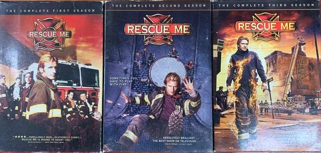 RESCUE ME COMPLETE First, Second, Third Seasons 1, 2, 3 DVDS Denis ...
