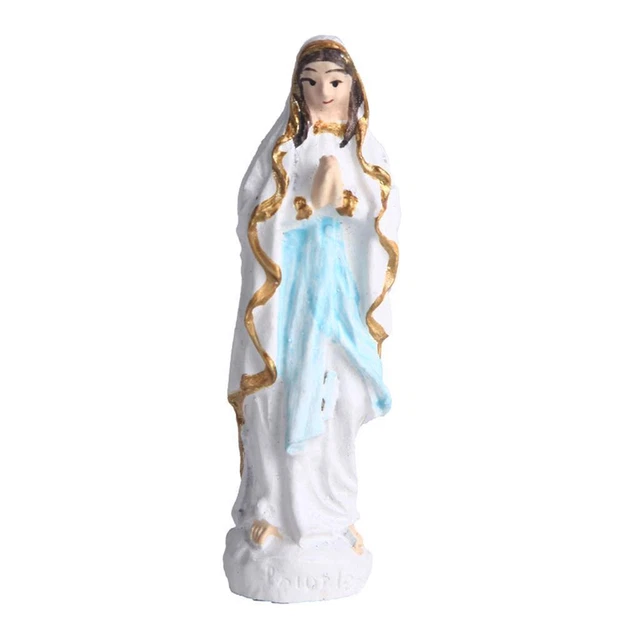 STATUE DE LA Vierge Marie En Résine, 5 à 6 Paquets, Modèle Miniature De ...