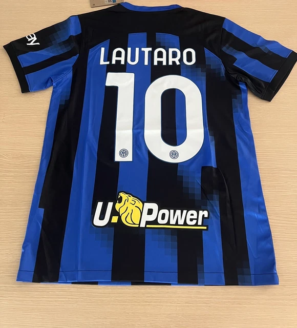 MAGLIA INTER 2023 2024 Lautaro Martinez Barella Thuram Dimarco Home ...