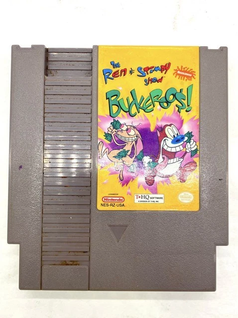 REN & STIMPY Show Buckeroos (Nintendo NES) Cartridge Game EUR 14,03 ...