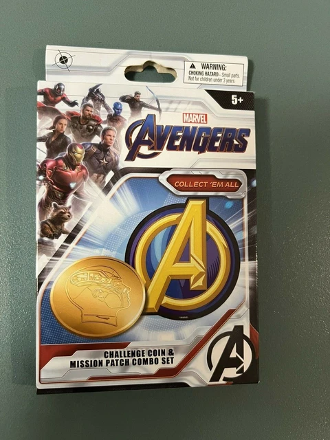 MARVEL AVENGERS NEBULA Challenge Coin Rocket & Mission Patch Combo Set ...