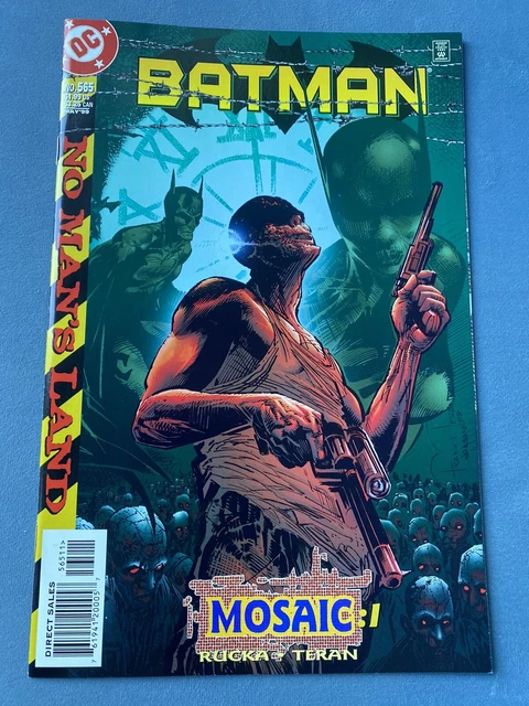 DC COMICS BATMAN #565 No Mans Land 1999 Greg Rucka 1ST PRINT NEW UNREAD ...