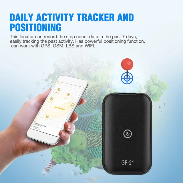 GPS TRACKER ELDER Children Safety Micro Location Tracker Anti-Lost SOS ...