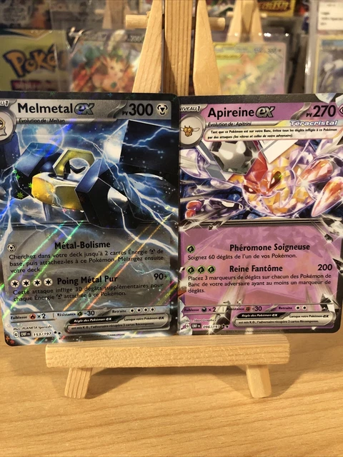 CARTE POKÉMON MELMETAL EX 153/197 EV03 Flammes Obsidiennes FR Neuf EUR ...