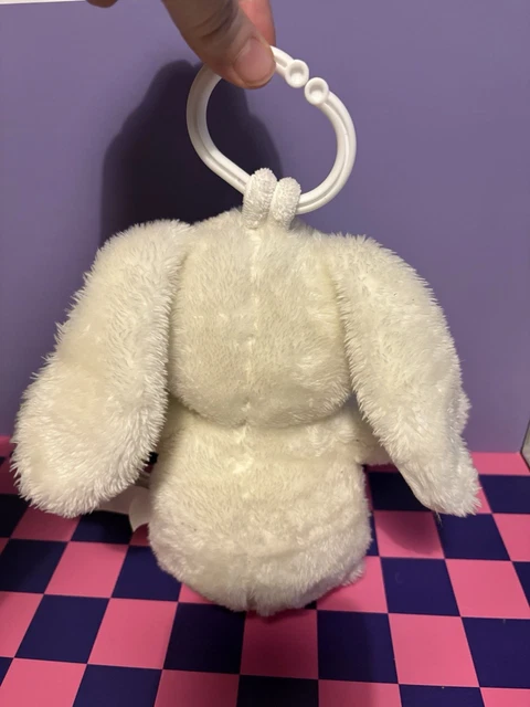 DREAMGRO WHITE BUNNY Rabbit Musical Soft Pram Baby Toy 11” Plays Old ...