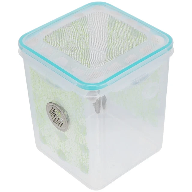 SNAKE BREEDING BOX Reptile Container Plastic Carrier Portable Cage $34. ...
