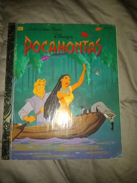 A LITTLE GOLDEN Book Disney's Pocahontas 1995 £5.47 - PicClick UK
