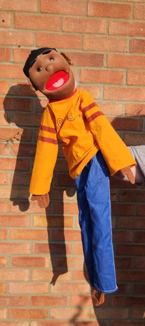 SUNNY & CO. Full Length Puppet Funky Boyz Brown Dark Skinned Muppet ...