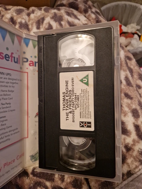 THOMAS THE TANK ENGINE BIGGEST PARTY VIDEO EVER PAL VHS VIDEO KIDS 100 ...