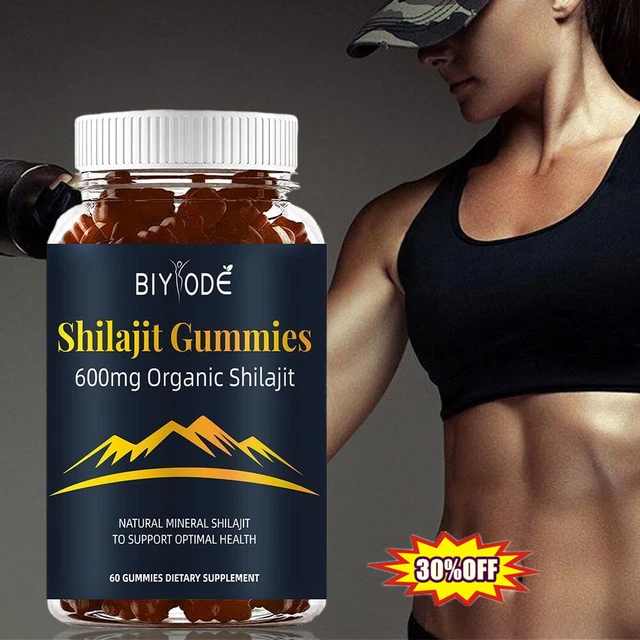 SHILAJIT GUMMIES PURO 100% resina Shilajit biologica himalayana ...