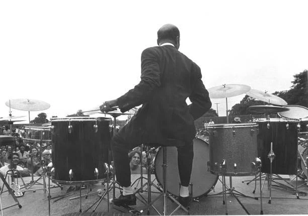 PHOTO OF JO Jones Jazz Drummer 1 Jazz Music Old Photo $8.50 - PicClick AU