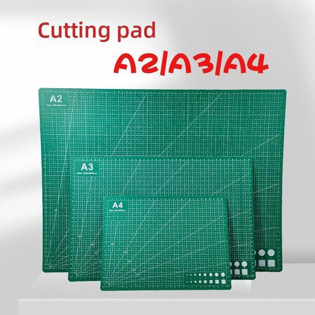 CUTTING MAT, A2/A3/A4 Size Cutting Mat PVC Double Sided Non-Slip ...