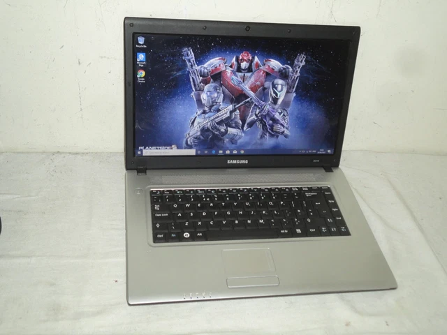 SAMSUNG R519 15.6& Dual Core Laptop 250Gb 4Gb Window 10 Webcam Office ...