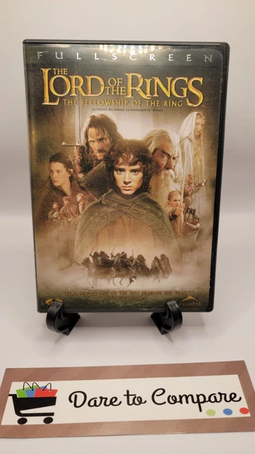 THE LORD OF the Rings : Fellowship of the Ring (DVD, 2-Disc Widescreen ...
