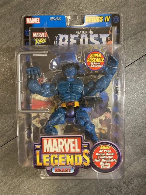 FIGURINE ARTICULÉE MARVEL Legends Series IV « BEAST » 6 » X-Men 2003 ...