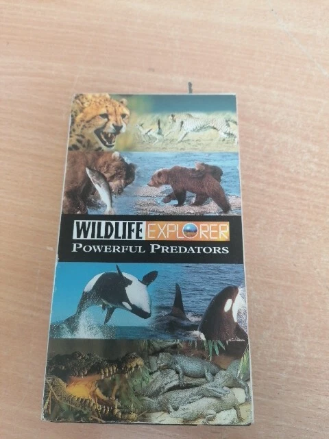 WILDLIFE EXPLORER - Powerful Predators - PAL VHS Video Tape (T128) £4. ...