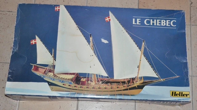 RARE MAQUETTE LE CHEBEC HELLER 1/50 Lire l'annonce EUR 99,00 - PicClick FR