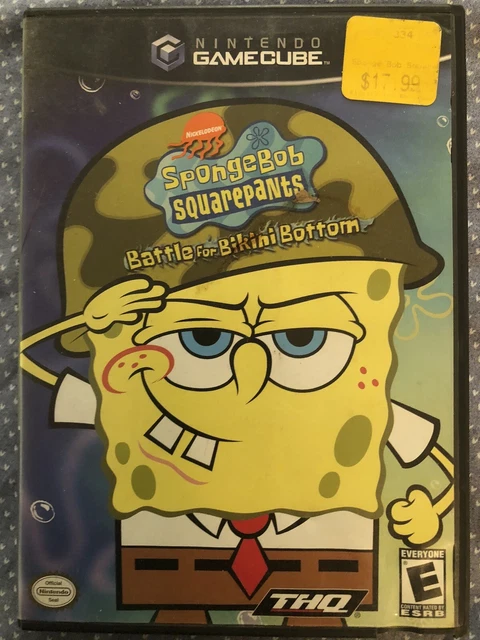 Spongebob Squarepants The Battle For Bikini Bottom Nintendo Gamecube